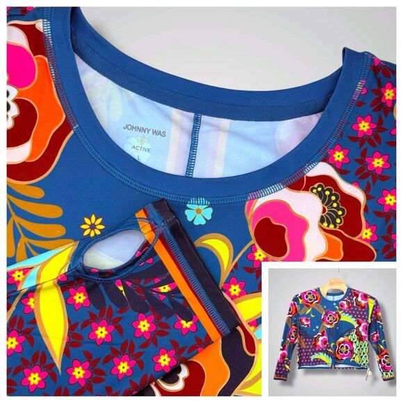 Johnny Was | Tops | Johnny Was Active Promisino Step Hem Tee Flyaway ...